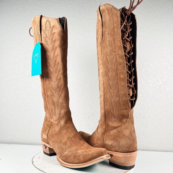 Lane boots | Shoes | Lane Lexington Knee High Womens Cowboy Boots 95 ...